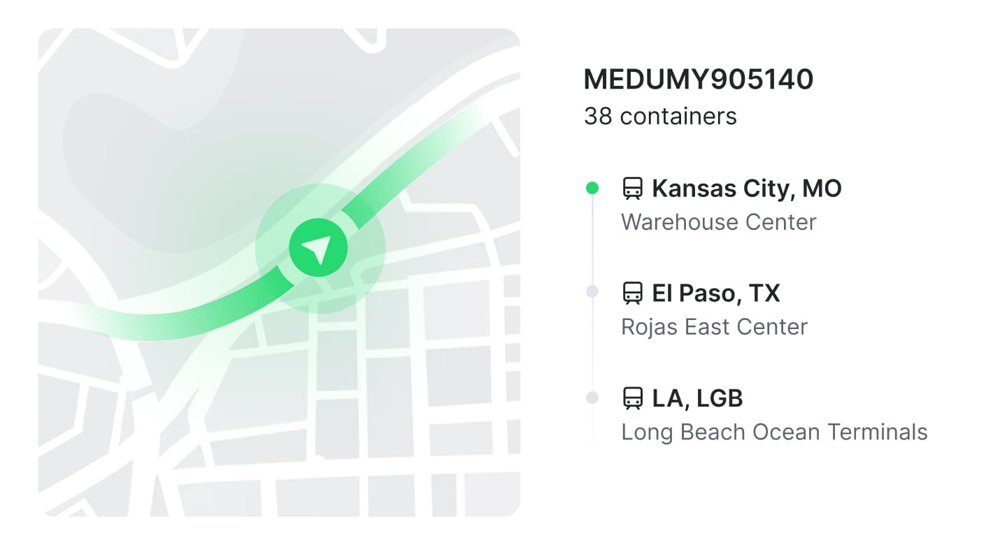 Intermodal Rail Container Tracking for Class 1 Rail Carriers | Terminal49